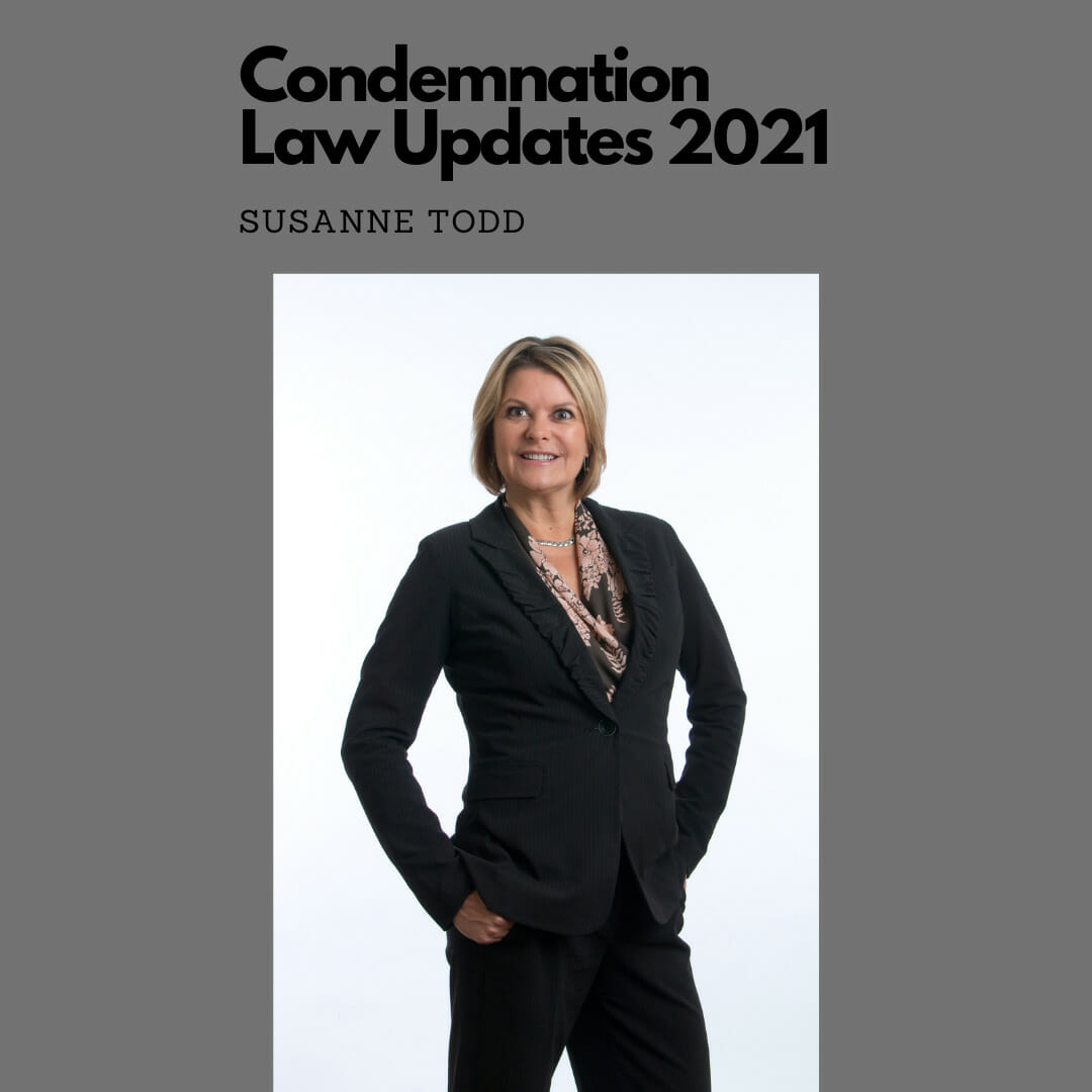 Susanne Todd Presents to MCB on Condemnation Law Updates for 2021